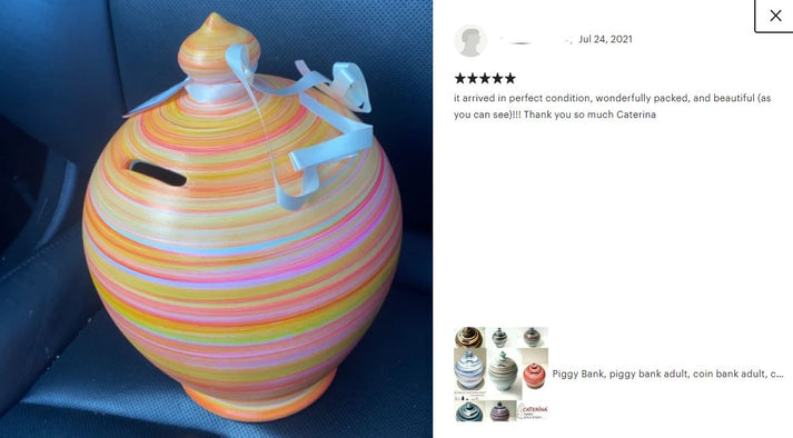 Oversized Piggy Bank, 20″ inches in height, Extra Large Coin Bank Adult ...