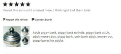 Oversized Piggy Bank, 20″ inches in height, Extra Large Money Pot, XXL ...