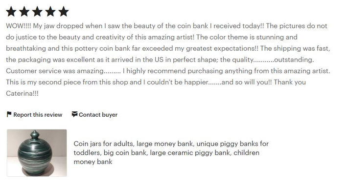 Oversized Piggy bank, Extra Large Coin Bank, XXL Piggy Bank, 20 inch ...