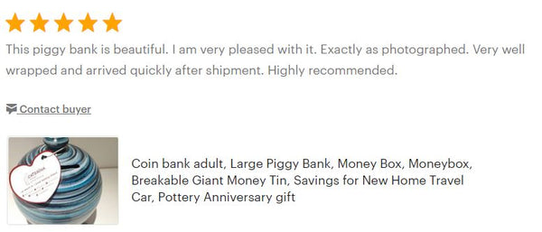 Oversized Piggy bank, Extra Large Coin Bank, XXL Piggy Bank, 20 inch ...